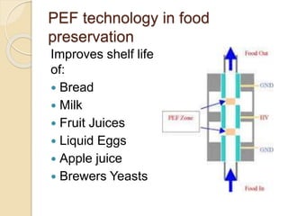 Pulsed electric field(pef) | PPTX | Chemistry | Science
