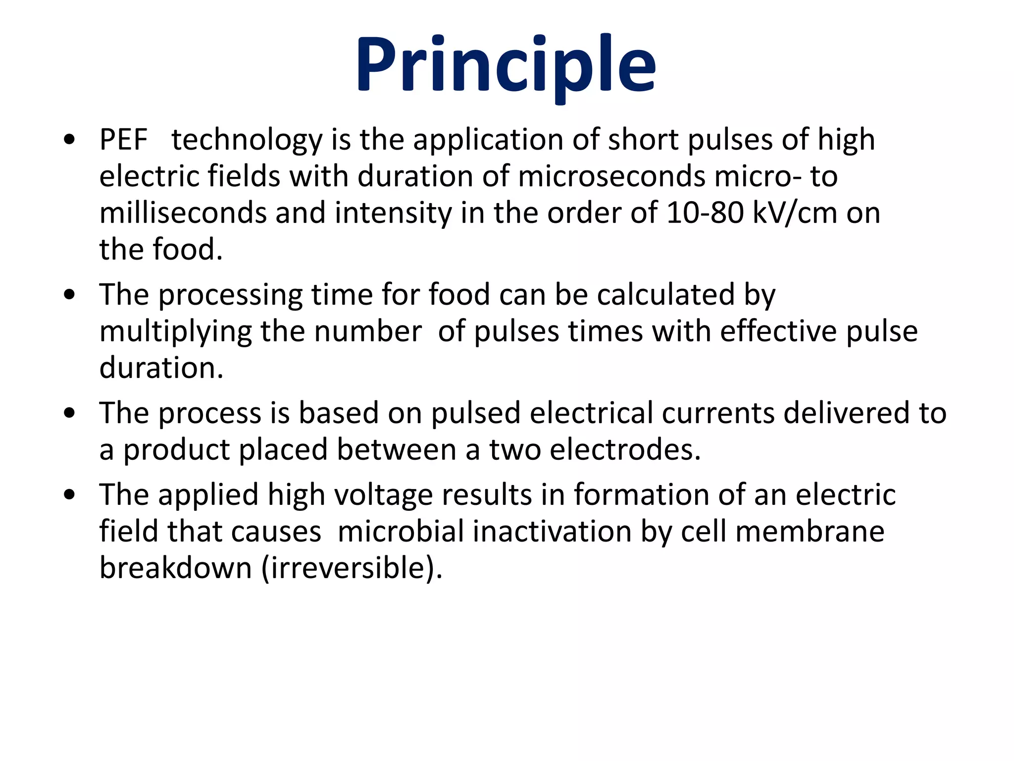 Pulsed electric field ppt | PPTX