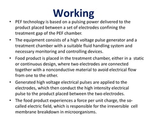 Pulsed electric field ppt | PPTX