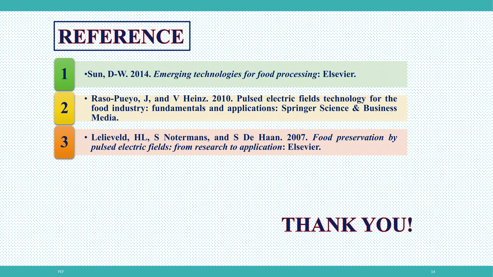 Pulsed electric field processing | PPTX