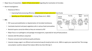 Pulsed Electric Fields for Food Processing Technology-ppt.pptx