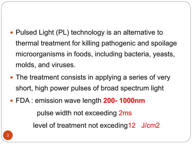Pulsed light system | PPT