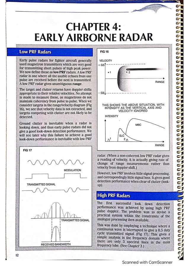 Pulse Doppler Airborne Radar | PDF