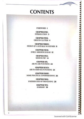 Pulse Doppler Airborne Radar | PDF