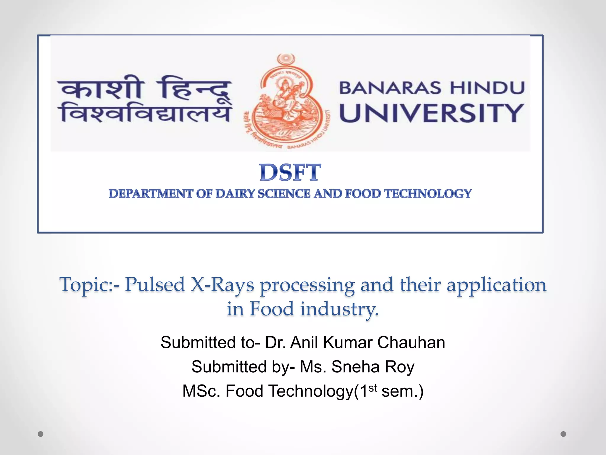 pulsed x ray ppt FST 504.pptx