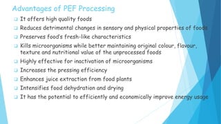 Pulse electric field processing technology | PPT