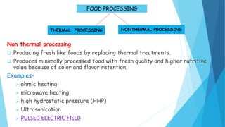 Pulse electric field processing technology | PPTX