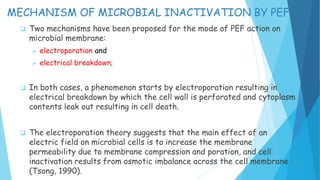 Pulse electric field processing technology | PPT