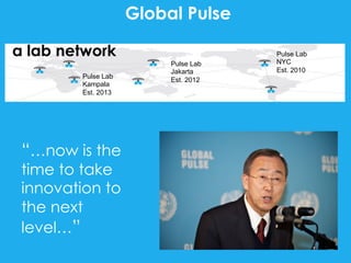 Pulse lab Kampala presentation | PDF | Technology & Computing