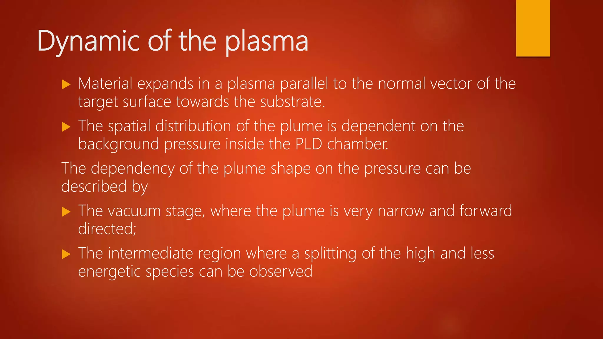 Pulse laser deposition of thin film (PLD) | PPTX