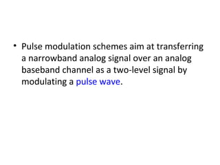 Pulse modulation | PPT