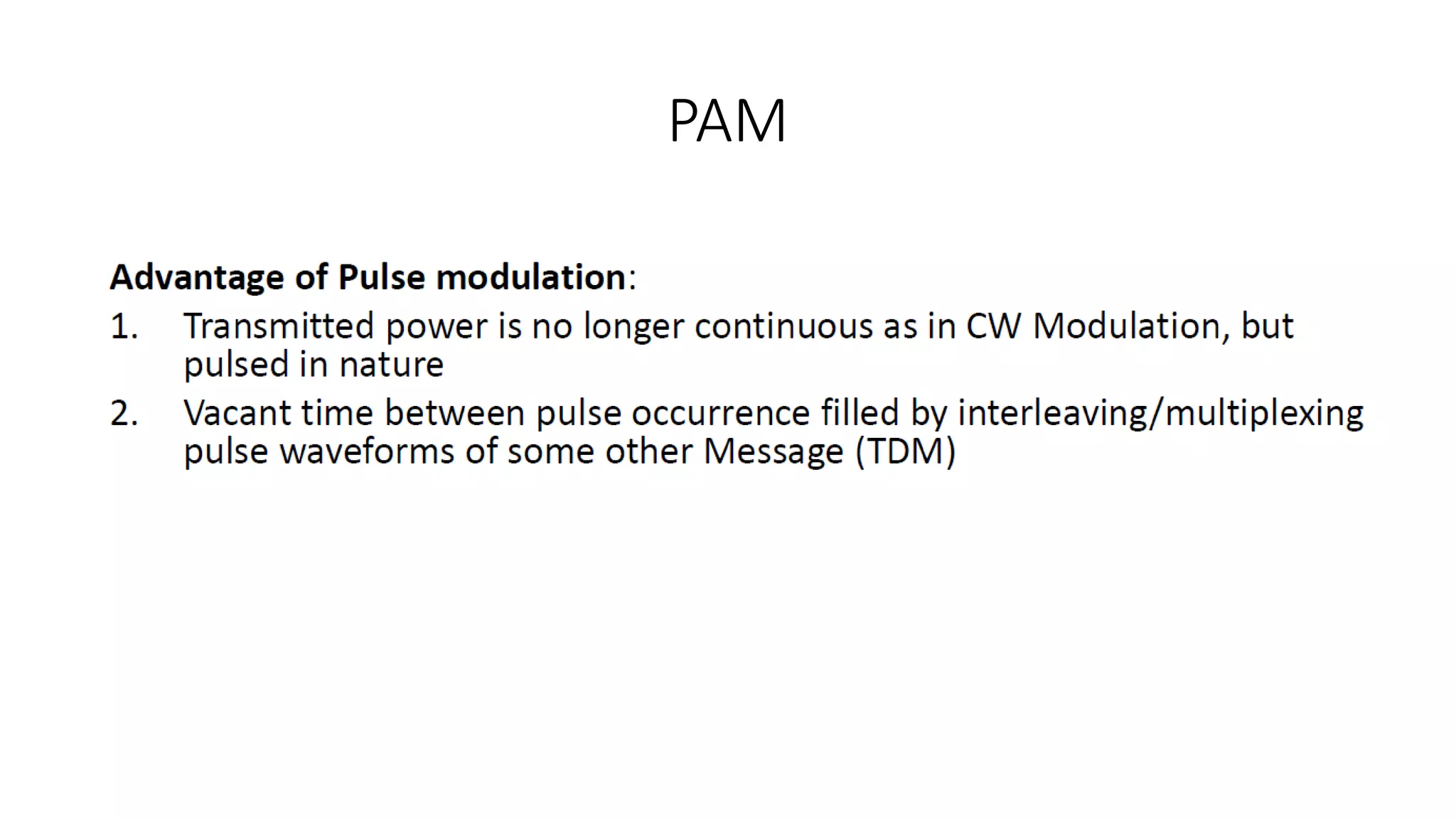 Pulse modulation | PPTX