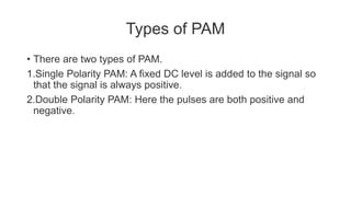 Pulse modulation | PPTX