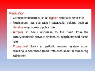 PULSE OR HEART RATE,TYPES OF PULSE ,FACTORS AFFECTING AND REGULATION .pptx