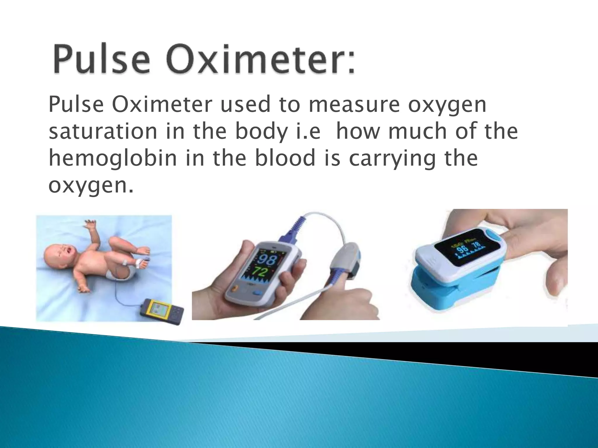 Pulse oximeter | PPTX