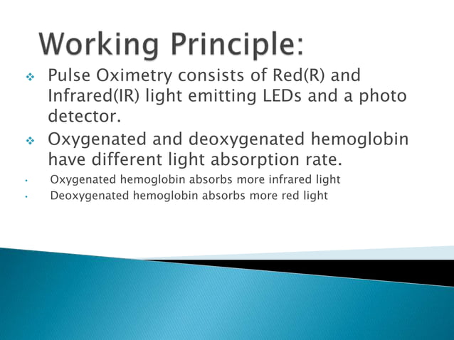 Pulse oximeter | PPTX
