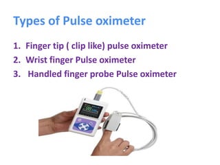 Pulse oximeter | PPTX