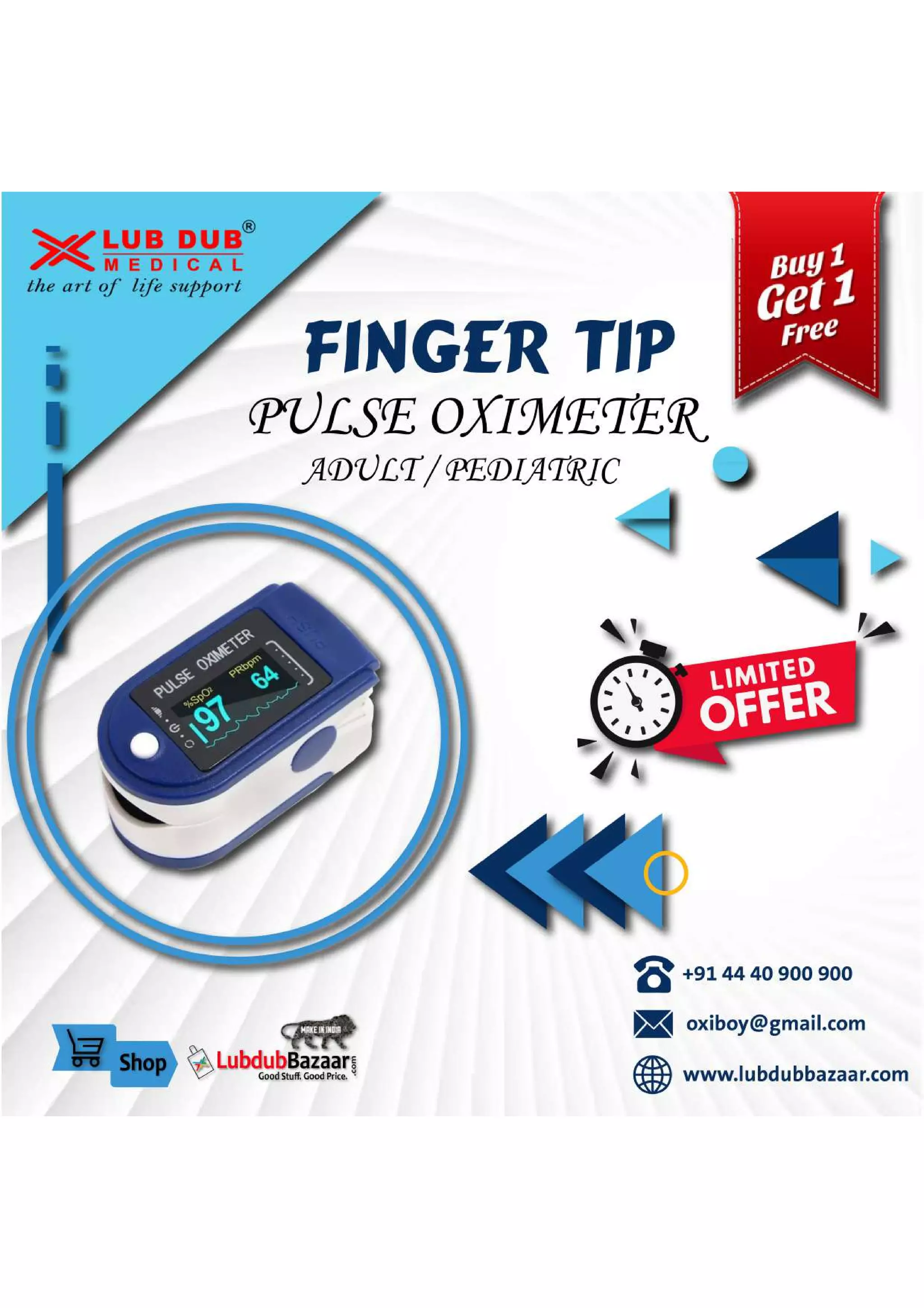Finger Tip Pulse Oximeter | PDF