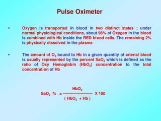 Pulse oximetry | PPT