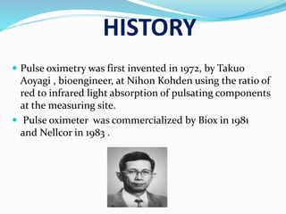 Pulse oximetry | PPT
