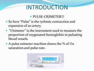 Pulse oximetry | PPT