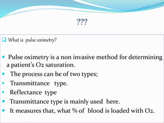 Pulse oximetry | PPT