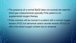 Pulse oximetry | PPT