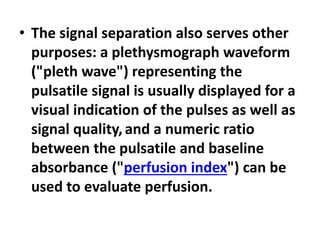 PULSE OXIMETRY | PPTX