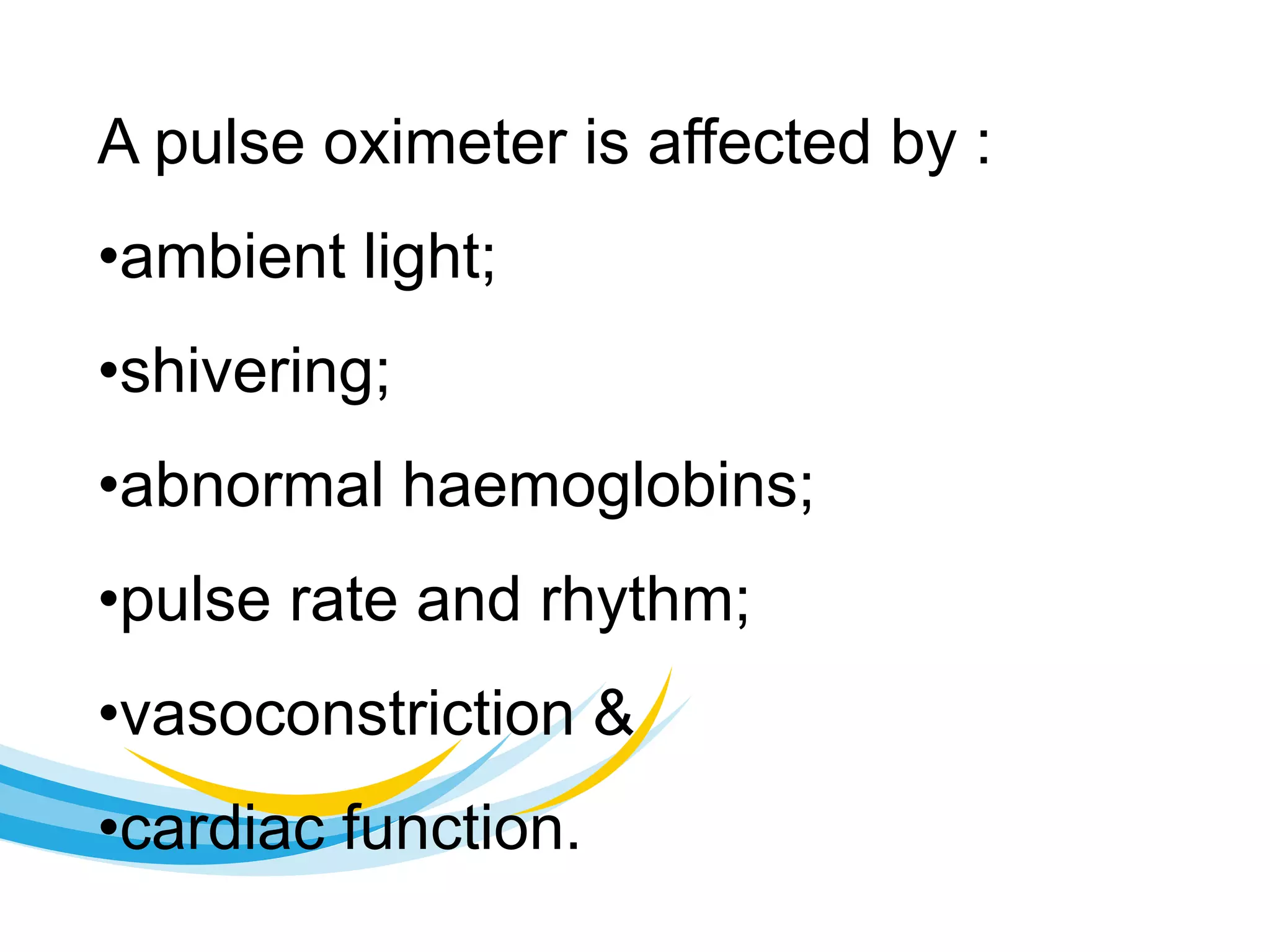 Pulse oximetry | PPT