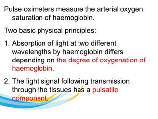 Pulse oximetry | PPT