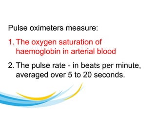 Pulse oximetry | PPT