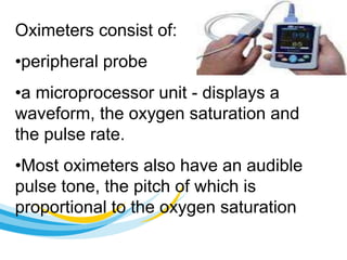 Pulse oximetry | PPT
