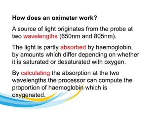 Pulse oximetry | PPT