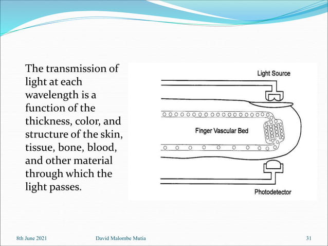 Notes on the Pulse Oximetry in medical engineering | PPT