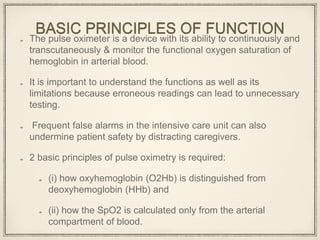 Pulse oximetry journal | PPT