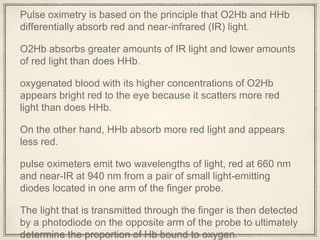 Pulse oximetry journal | PPT