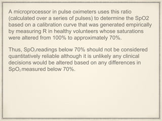 Pulse oximetry journal | PPT