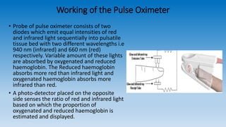 Pulse oximeters- Application and Maintenance | PPTX