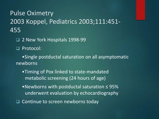 Pulse Ox Test For Newborns
