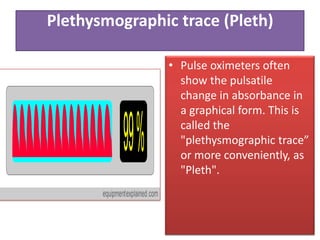 Pulse oximetry slidefinal abc | PPTX