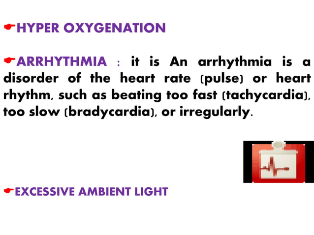 Pulse oxymetry | PPTX | First Aid | Injuries