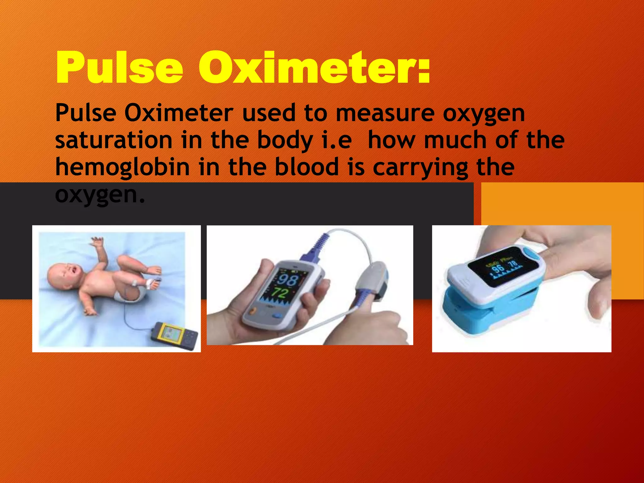 Pulse Oxymetry | PPTX
