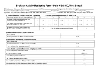 Pulse Polio SIA monitoring Checklist formats.doc