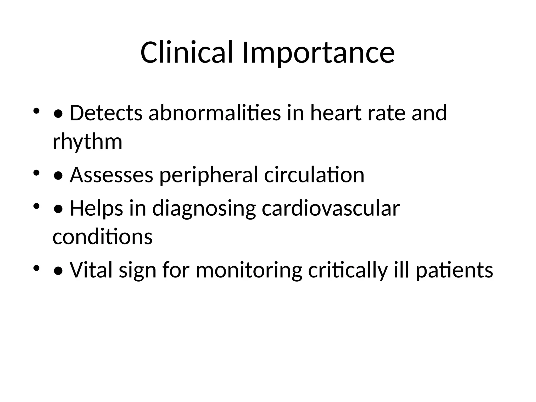 Pulse_Presentation on the clinical .pptx