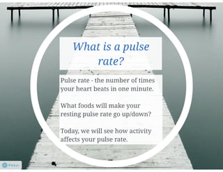 Pulse Rate Presentation | PPT