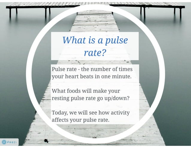Pulse Rate Presentation | PPT