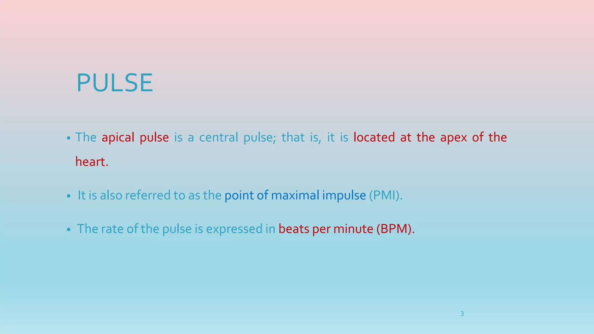 Pulse rate measurement | PDF