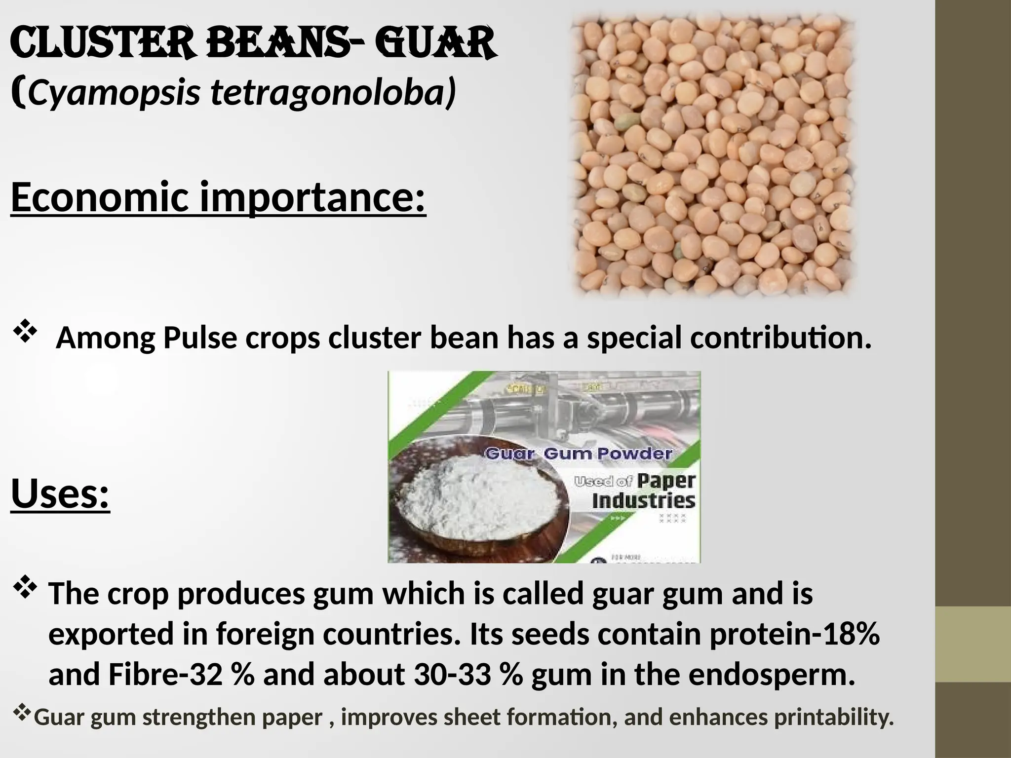 economic importance of pulses, other many uses ,types of polses | PPTX