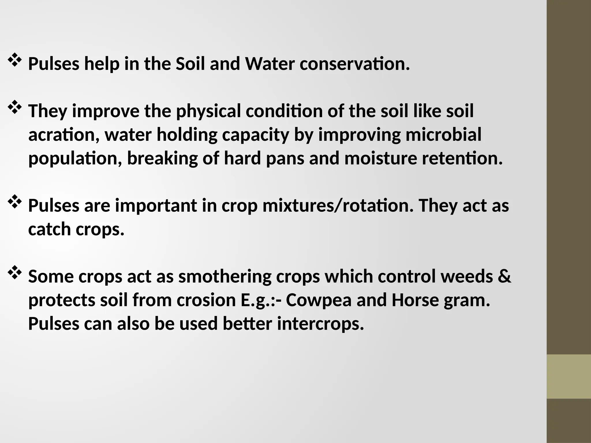 economic importance of pulses, other many uses ,types of polses | PPTX