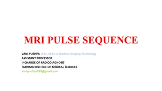 PULSE SCQUENCE-1.pptx | Geology | Science